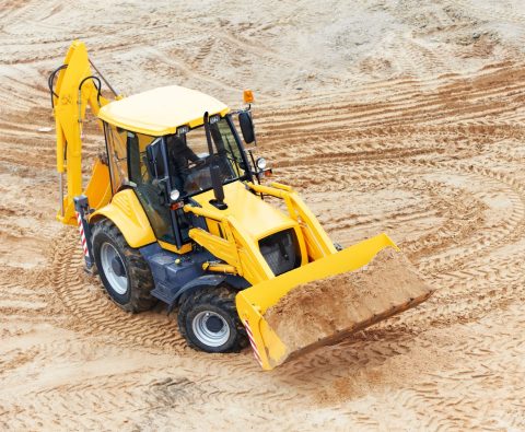 TLB (Tractor Loader Backhoe) For Hire - Omega Projects